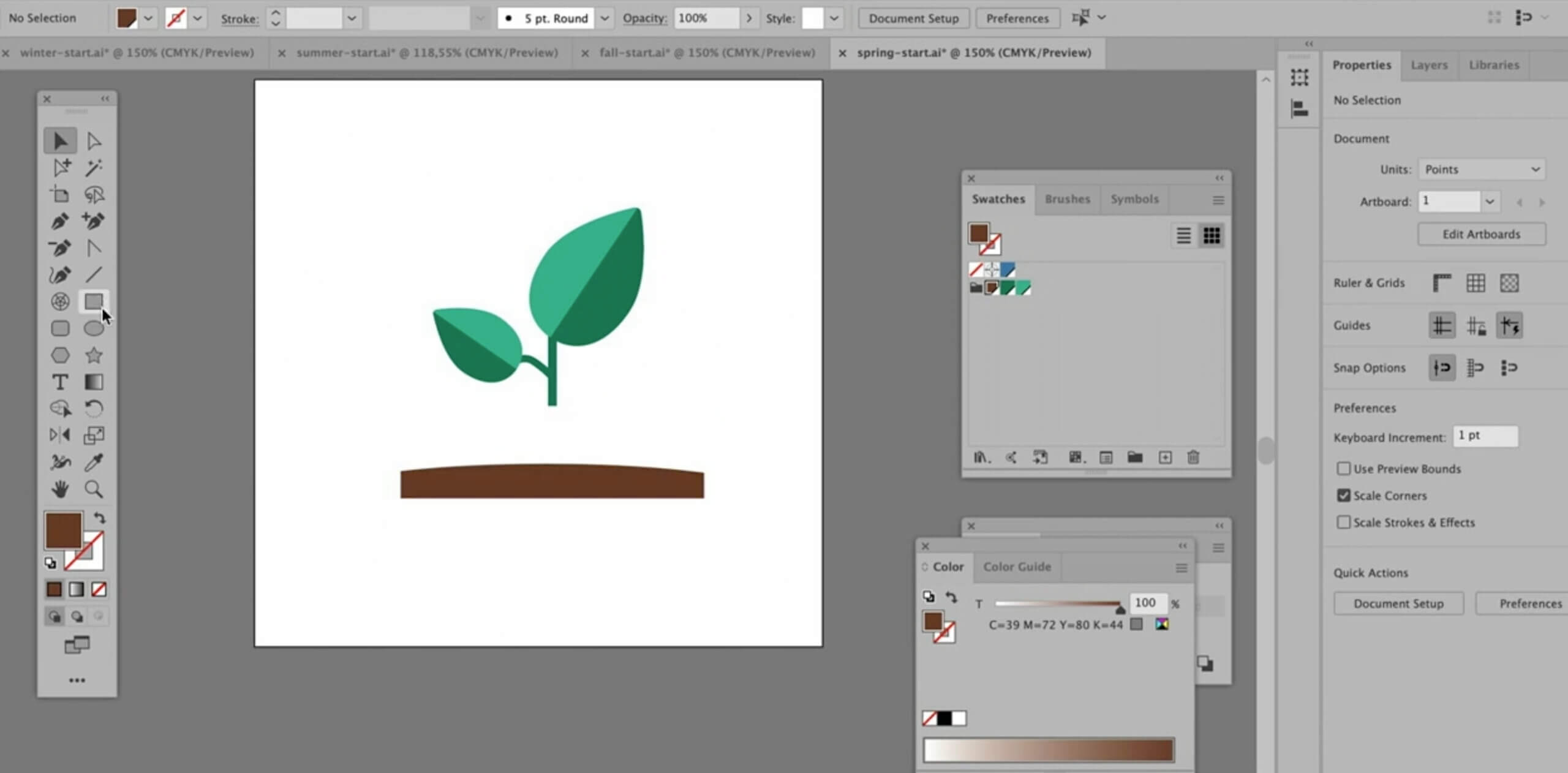 Creating Icons With Adobe Illustrator Course Released On Linkedin